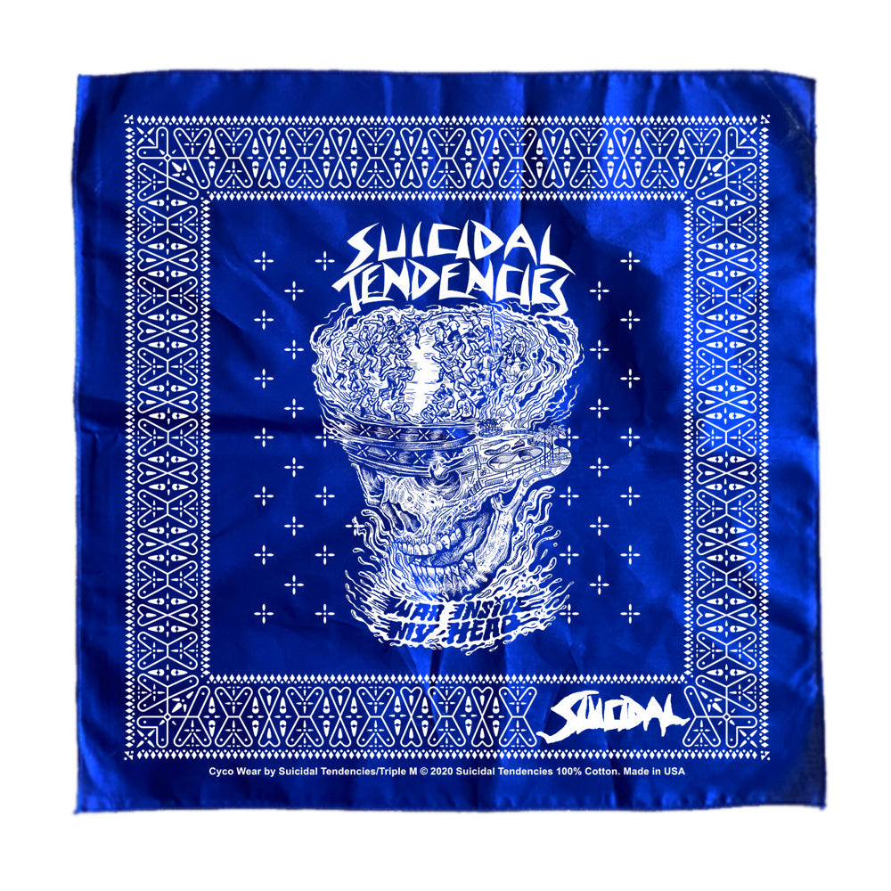 Suicidal Tendencies the classic OG Bandana - War Inside My Head ...